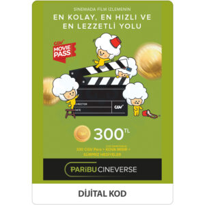 CGV MoviePass 300 TL - Hediyeli satın al ve hemen kullan - TURDIGITAL